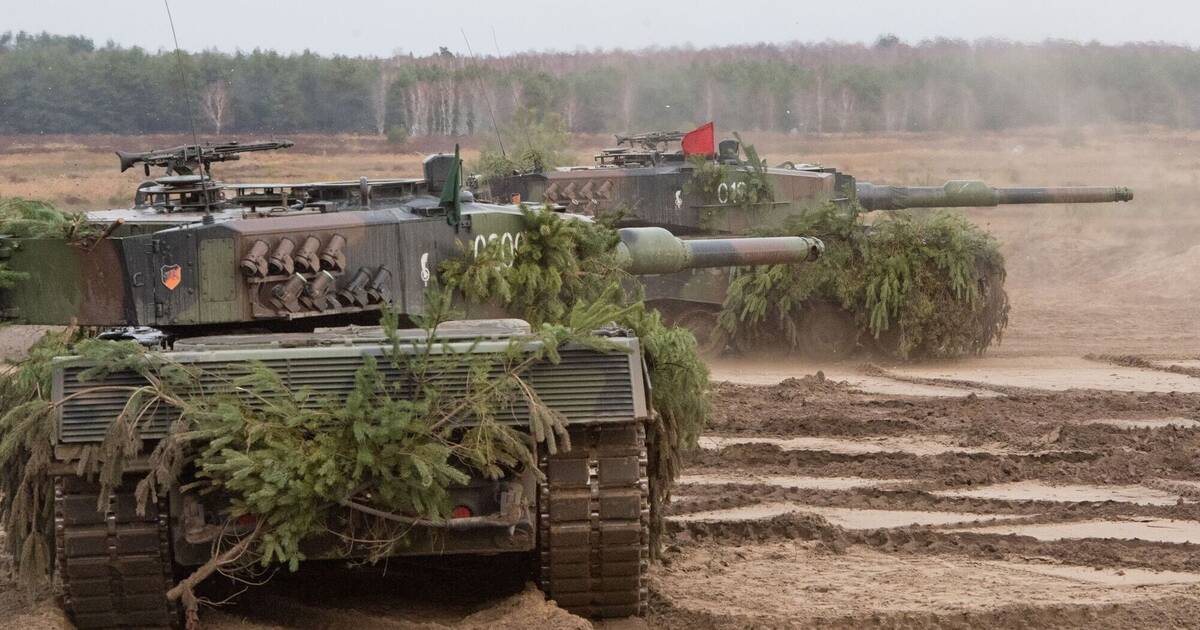 Russischer Angriffskrieg: Deutschland will 14 Leopard-2-Panzer in die ...