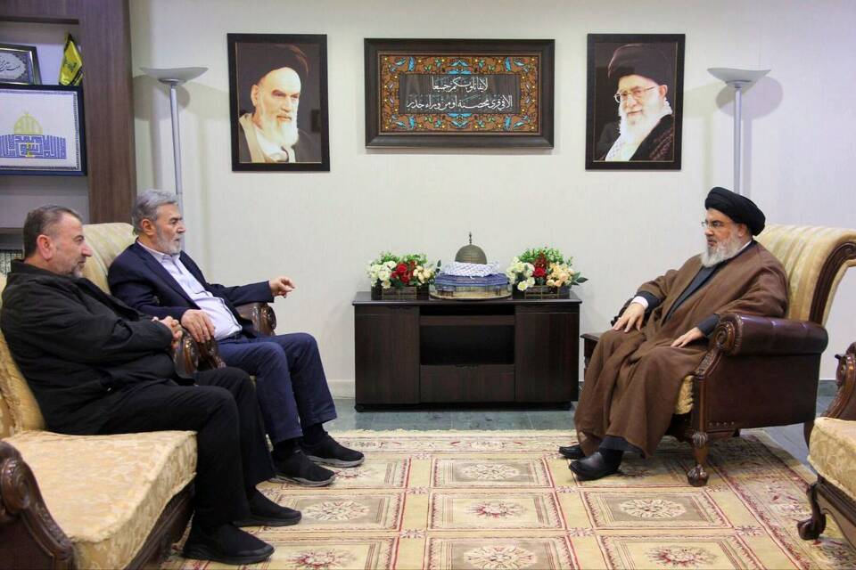 Krieg in Nahost: Hisbollah-Chef trifft Hamas-Vizechef - Politik - Rhein ... Krieg in Nahost: Hisbollah-Chef trifft Hamas-Vizechef - Politik - Rhein ...