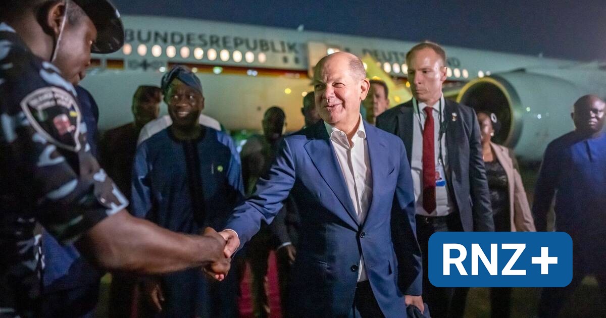 Afrika-Reise: Scholz will Migrationszentren in Nigeria ausbauen - Politik - Rhein-Neckar-Zeitung