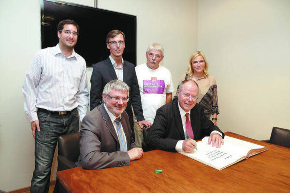 Peer Steinbrück im Dialog mit den Bürgern - Wiesloch - Nachrichten und ... Peer Steinbrück im Dialog mit den Bürgern - Wiesloch - Nachrichten und ...