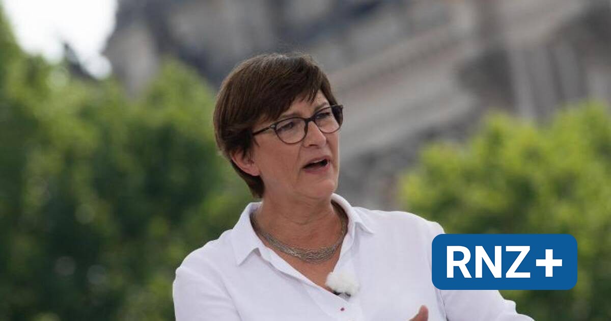 SPD-Chefin: Esken schließt Koalition mit grüner Kanzlerschaft nicht aus ...